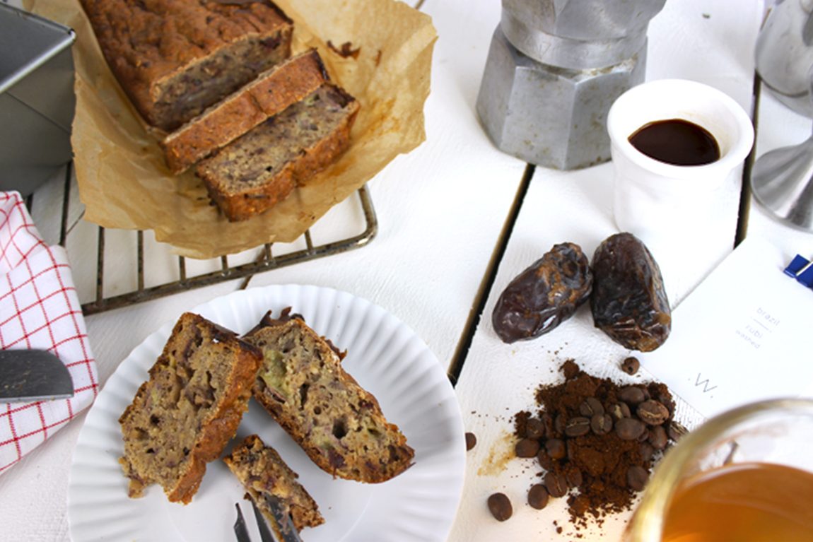 SUIKERVRIJ BANAAN-DADELBROOD